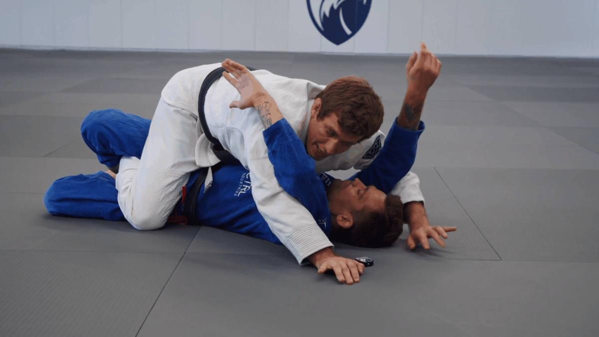 Underhook Pass From Quarter Mount - Side Smash Pressure Passing